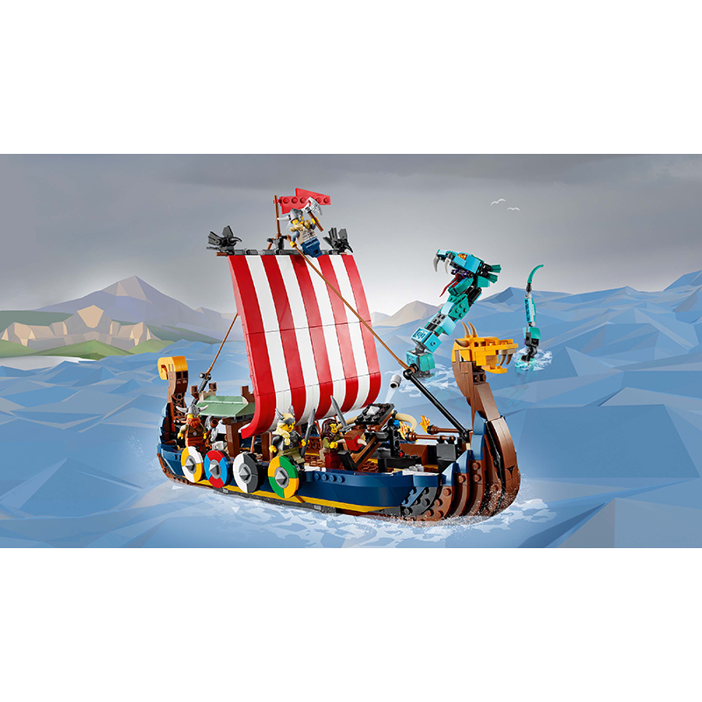 31132 LEGO® Viking hajó és a Midgard kígyó - LEGO - Coop - A minőségi ...