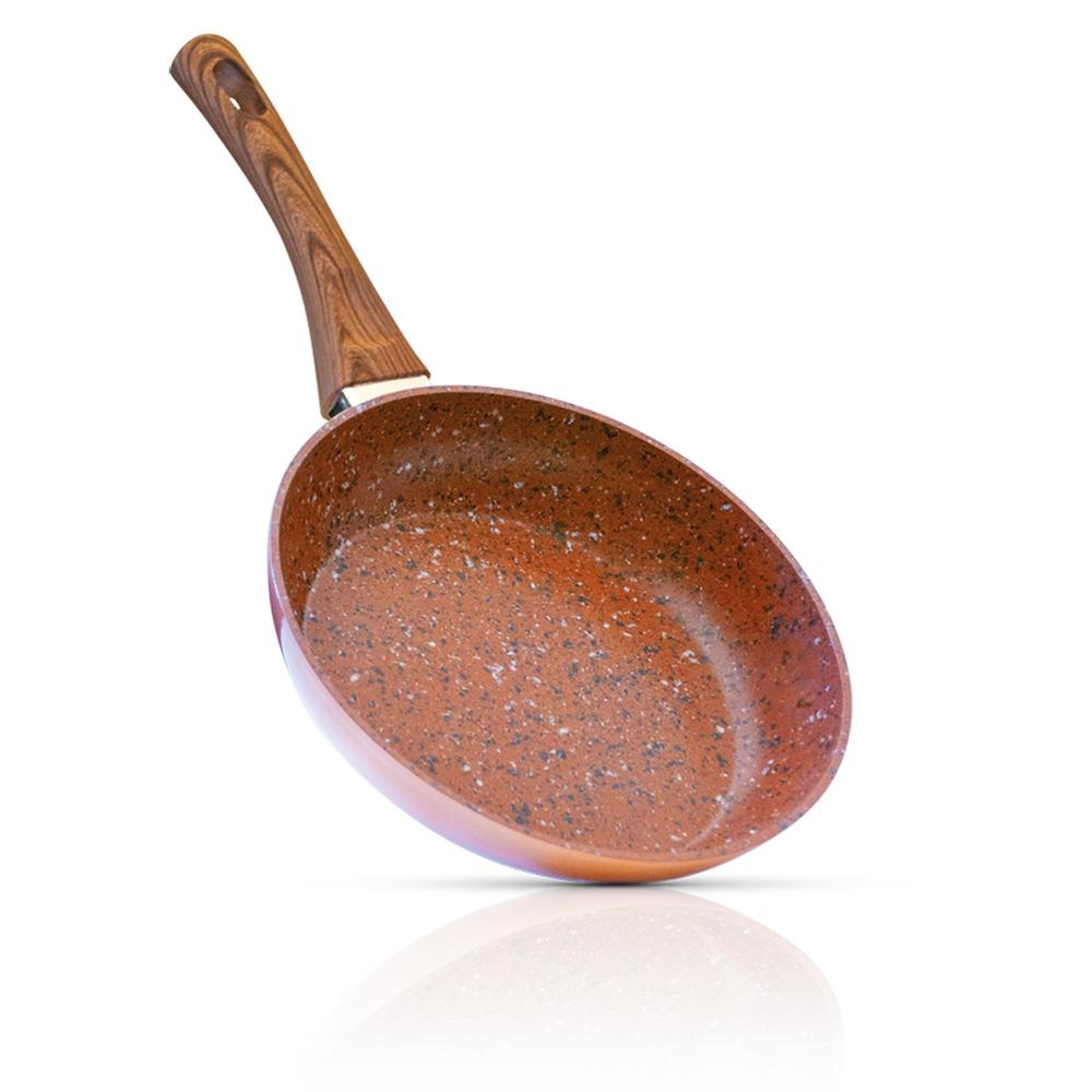 Livington Copper & Stone Pan kőkerámia serpenyő 28 cm átmérőjű serpenyő ...