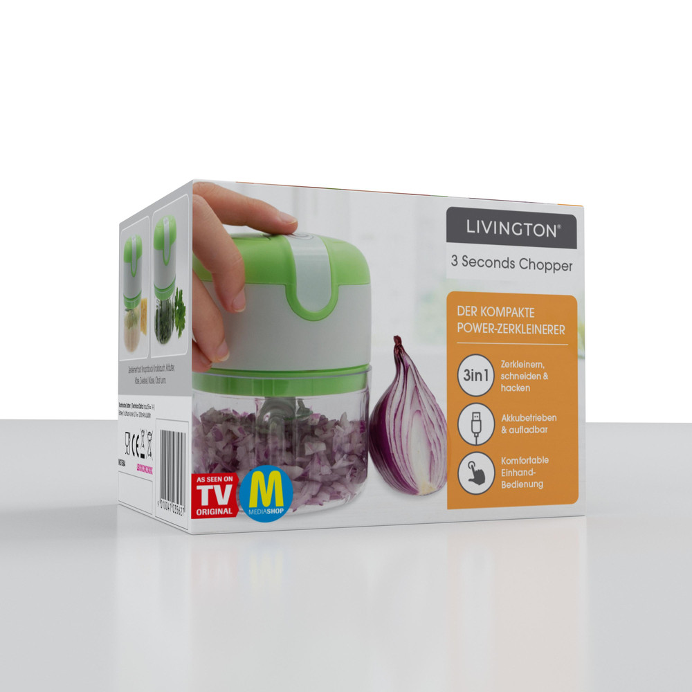 Livington 3 Seconds chopper kompakt aprítógép - Coop - A minőségi ...